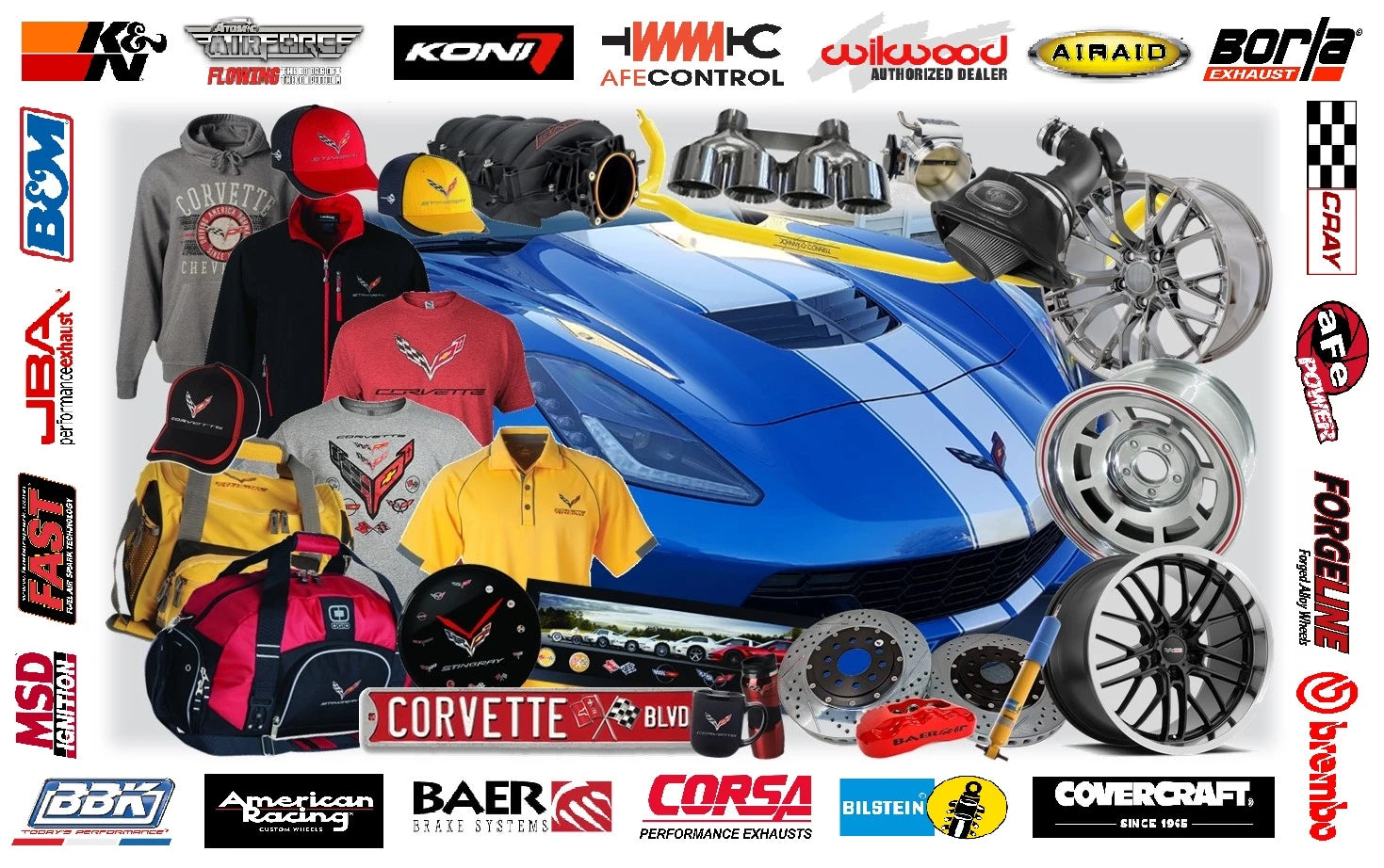 Best Selling Corvette Parts & Accessories – Surf City Corvettes