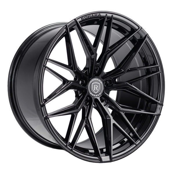 Rohana RFX17 Wheels for C6-C7 Corvettes - Gloss Black – Surf City Corvettes