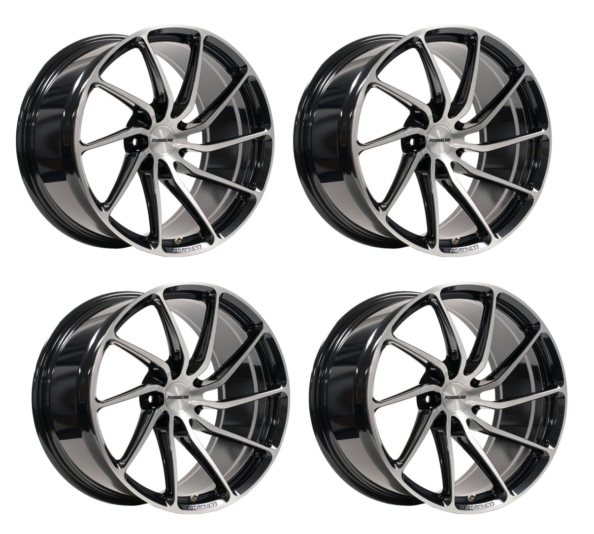 Forgeline Monoblock DR1 Wheels for C8 Corvette Z51/Z06 - Brushed Face ...