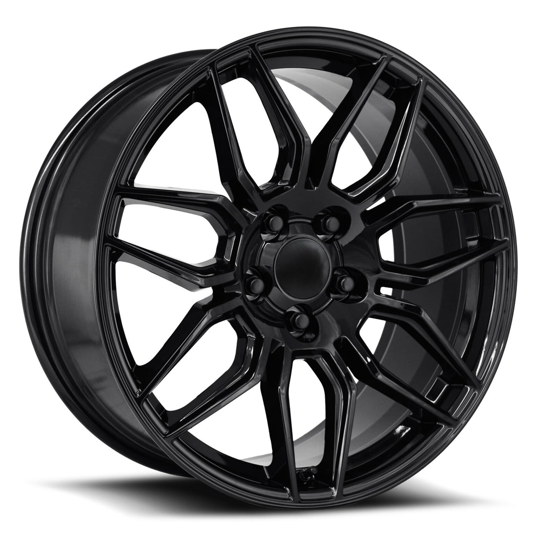 C8 Corvette Z06 Reproduction Wheels - Gloss Black – Surf City Corvettes