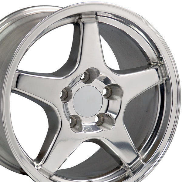 C4 Corvette ZR1 Replica Wheels - Polished – Surf City Corvettes