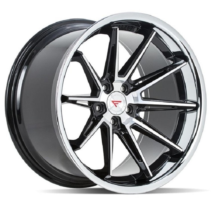 Ferrada CM2 Wheels for C8 Corvette - Machine Face w/ Chrome Lip – Surf ...
