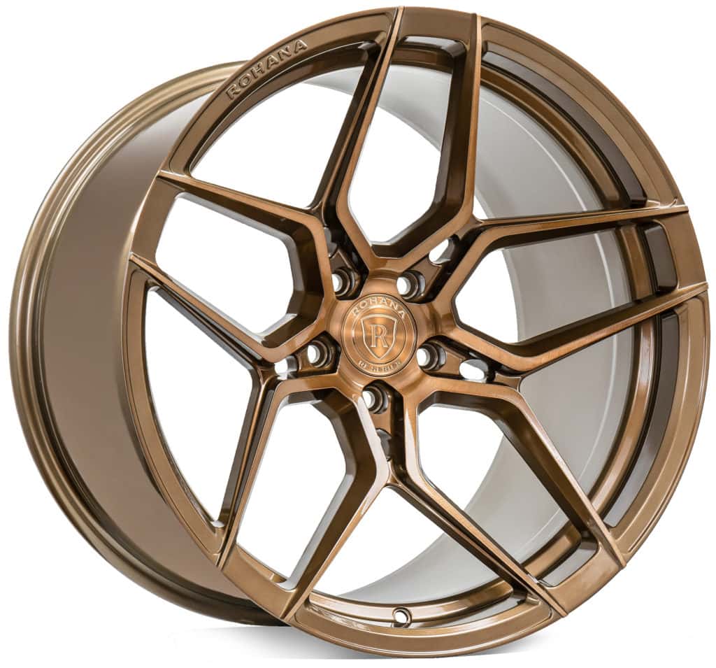 Rohana RFX11 Wheels for C6-C7 Corvettes - Brushed Bronze – Surf City ...
